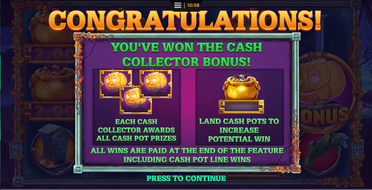 Halloween Cash Pots Slot Review | 2024 | Up To 4,000x Max Win
